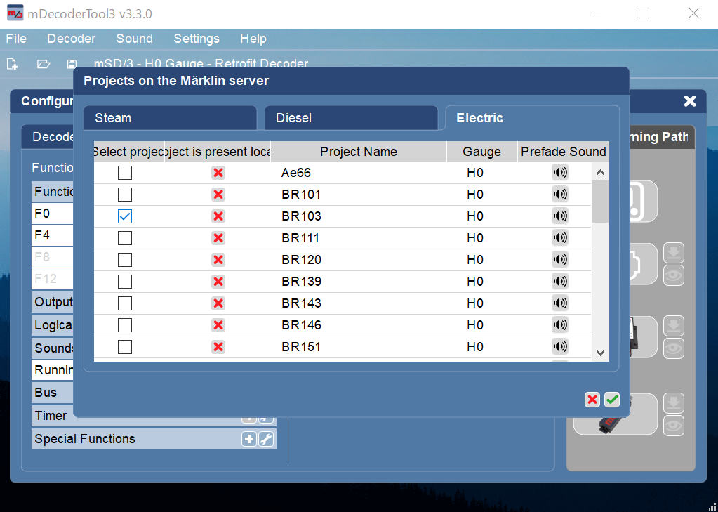 Marklin Decoder Tool等: 電機屋の毎日